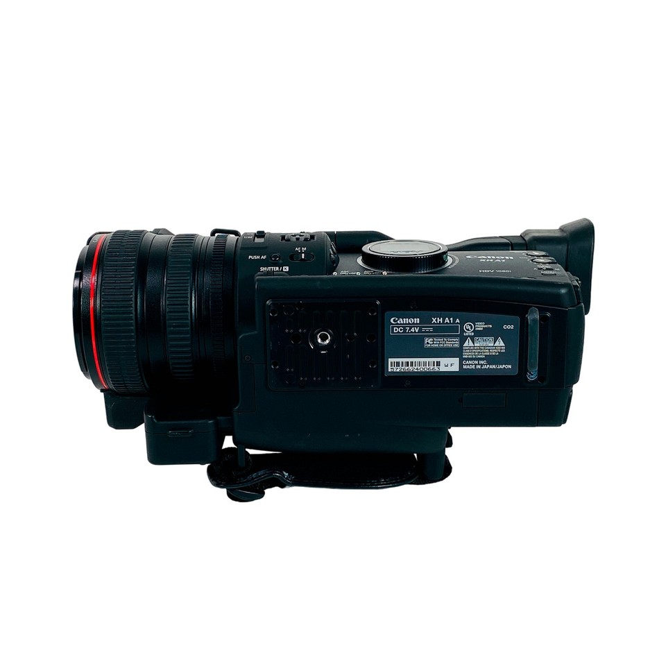 LOT OF 2 Canon XH A1 Mini DV Camcorder XH A1A Black AS IS 13803063769| eBay