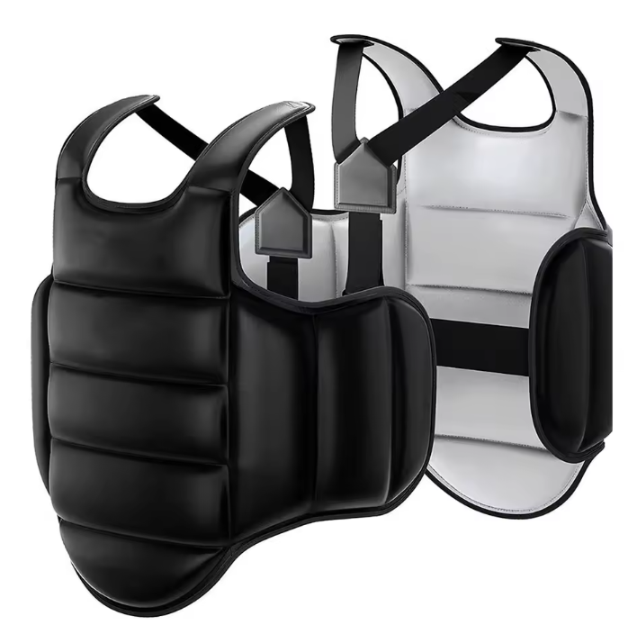 Karate Taekwondo Boxing Muay Thai MMA Chest Guard | Reversible Chest ...