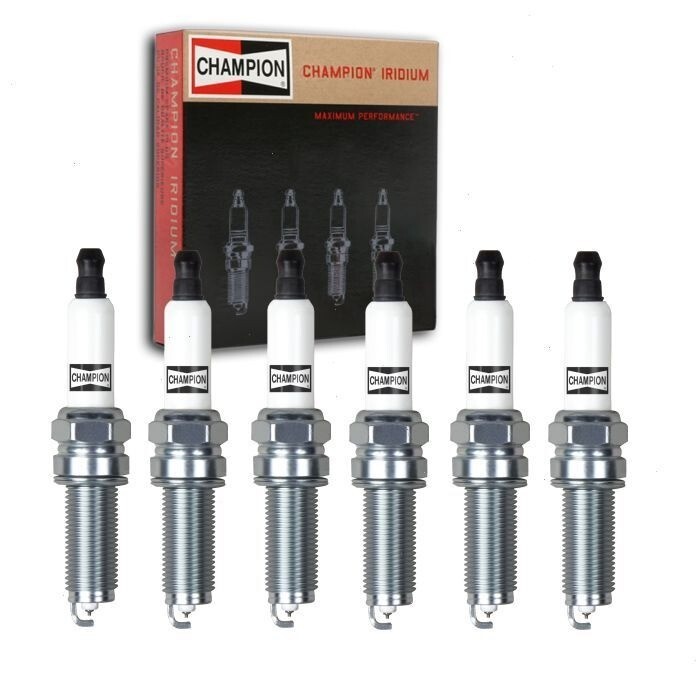 Champion RER8ZWYCB4 (9407) Iridium Spark Plugs For 2011-2016 3.6L Grand ...