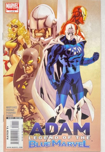 Adam Legend of the Blue Marvel #1 First appearance Adam Brashear 2009 ...