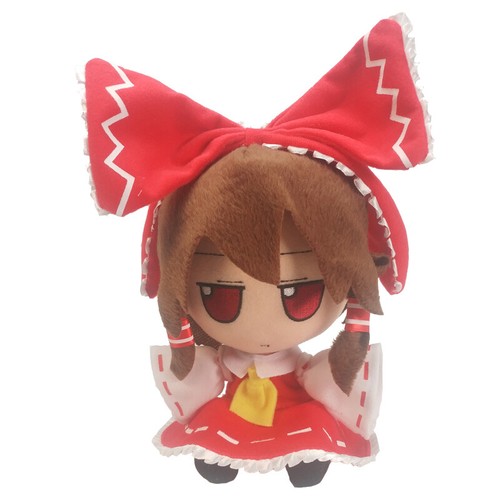 Anime TouHou Project: Plushie Hakurei Reimu Plush Doll Soft Stuffed Toy ...