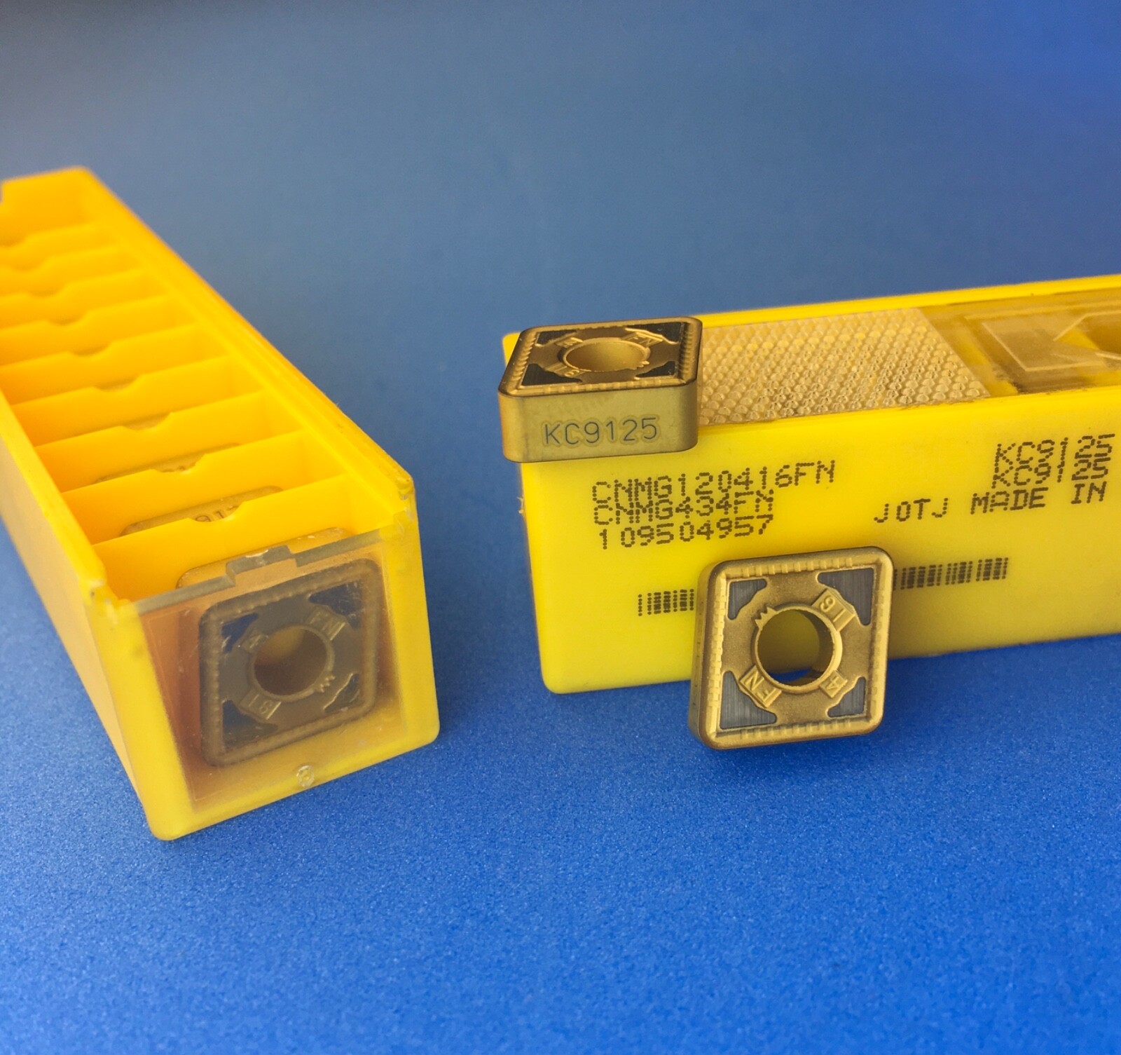 10pc KENNAMETAL CNMG 120416 FN CNMG 434FN Carbide Inserts; KC9125🎯 ...
