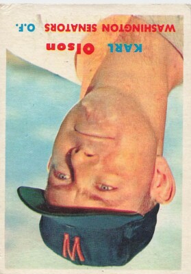 KARL OLSON 1957 TOPPS BASEBALL #153 | eBay