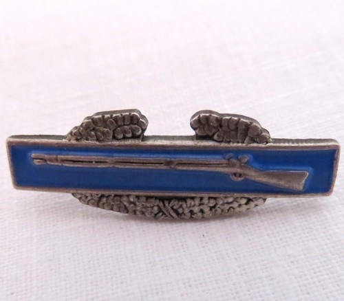 Vintage Combat Infantry Pin US Rifle 1-1/2 by 1/4" | eBay