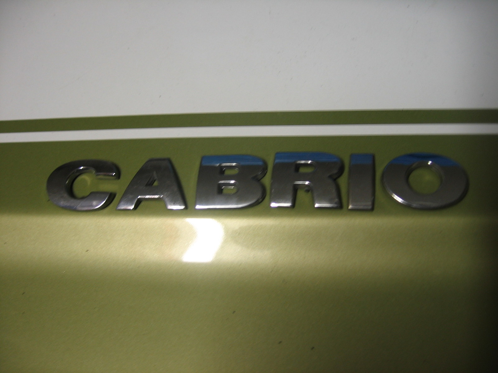 VOLKSWAGON CABRIO EXTERIOR CHROME LETTERING | eBay