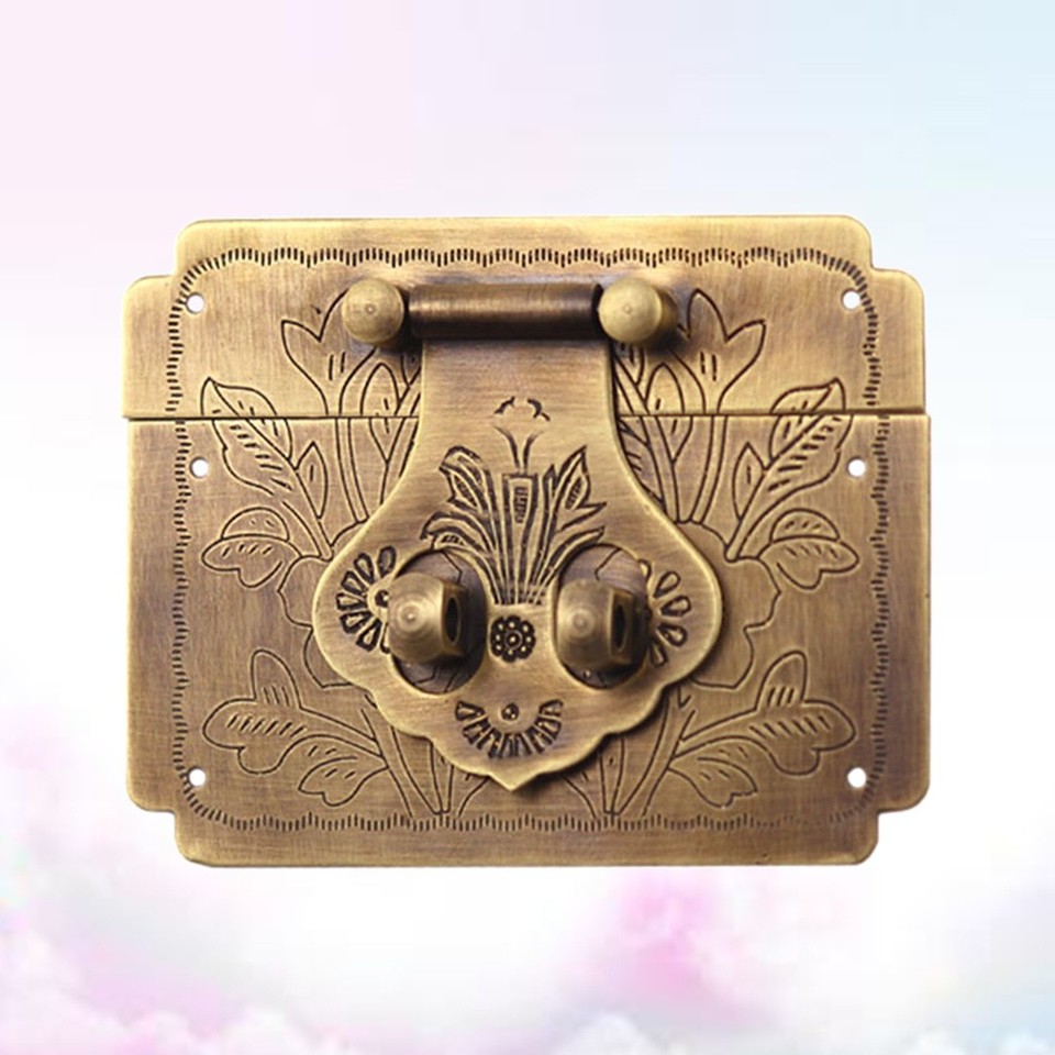 Lock for Jewellery Box Decorative Chest Locks and Latches Vintage Clasp ...