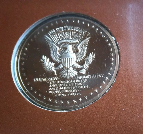 1977 Jimmy Carter Sealed Proof Coin With Box, Dept. of Treasury, Bureau ...