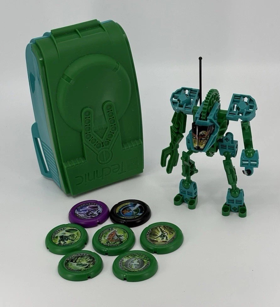 Lego Technic Slizer Throwbots JUNGLE AMAZON Figure Complete w/ Disks ...