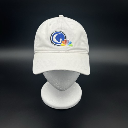 Golf Channel NBC Sports Peacock White Hat Pacific Adjustable Strap Back ...