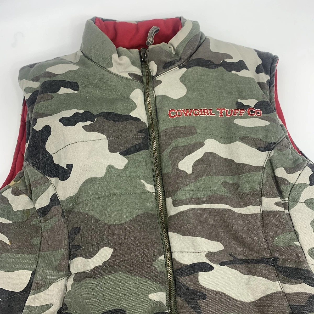 Red Camouflage Clothing