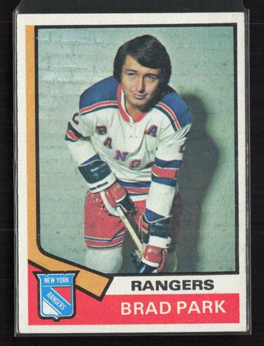 1974-75 Topps #50 Brad Park New York Rangers NM | eBay