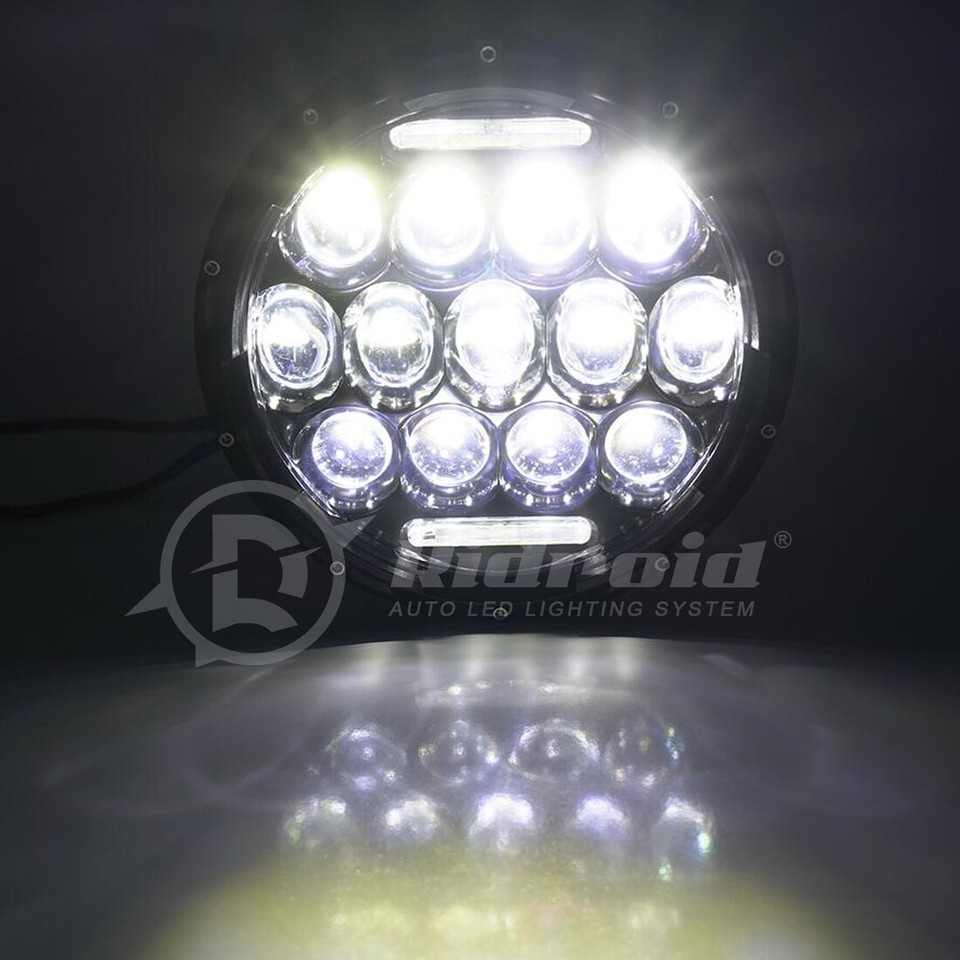 Pair 7" LED Headlights For Military Truck Hummer M998 M923 M35a2 Humvee ...