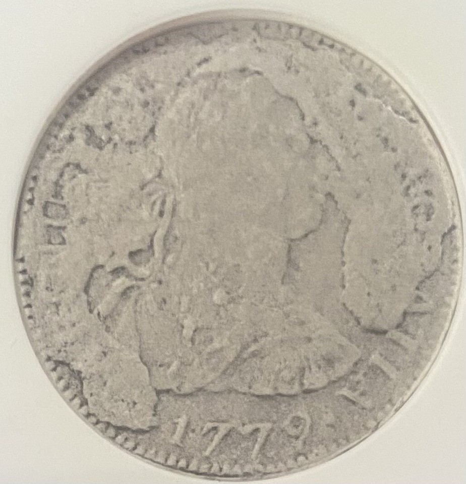 1779 MO FF MEXICO 2 REALES "EL CAZADOR SHIPWRECK" SALVAGED COIN NGC ...