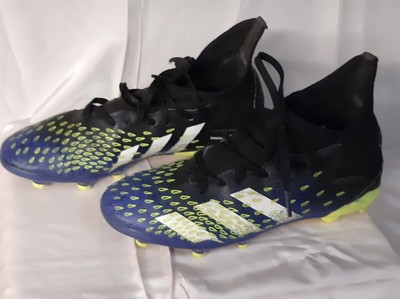 Adidas Predator Demonscale Royal Blue Yellow Size 4.5 soccer shoe ...