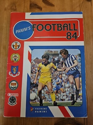 Panini Football 84 Sticker Album 100% Complete | eBay UK