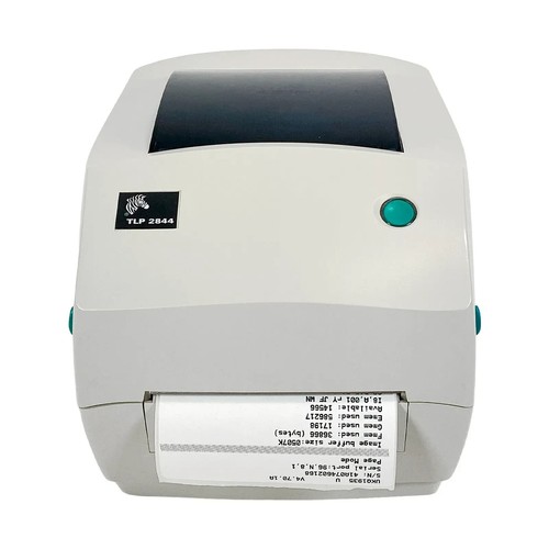 Zebra TLP 2844 Direct Thermal Label Printer 2844-10300-0001 USB NO AC ...