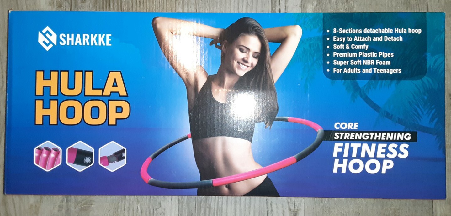 Sharkke Hula Hoop Core Strengthening Fitness hooping 8 sections ...