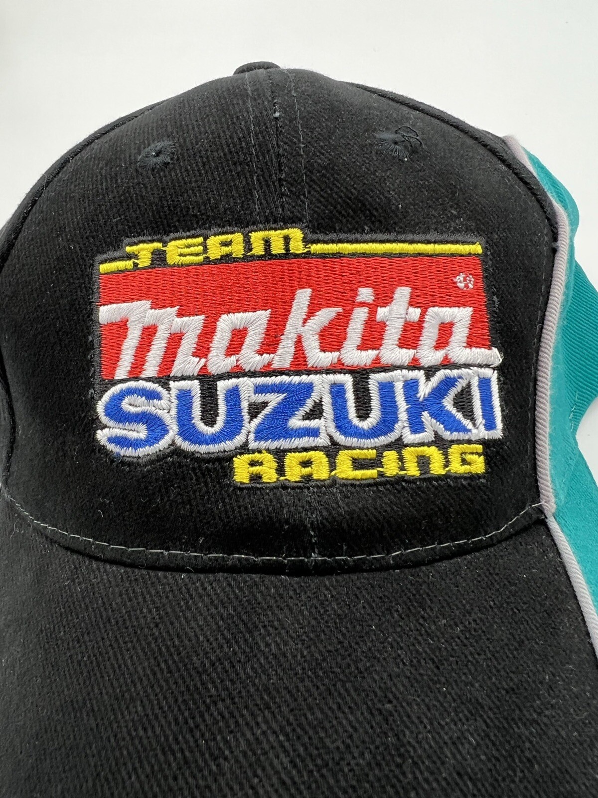 Team Makita Suzuki Racing Ball Cap-Motorcycle Racing-… - Gem