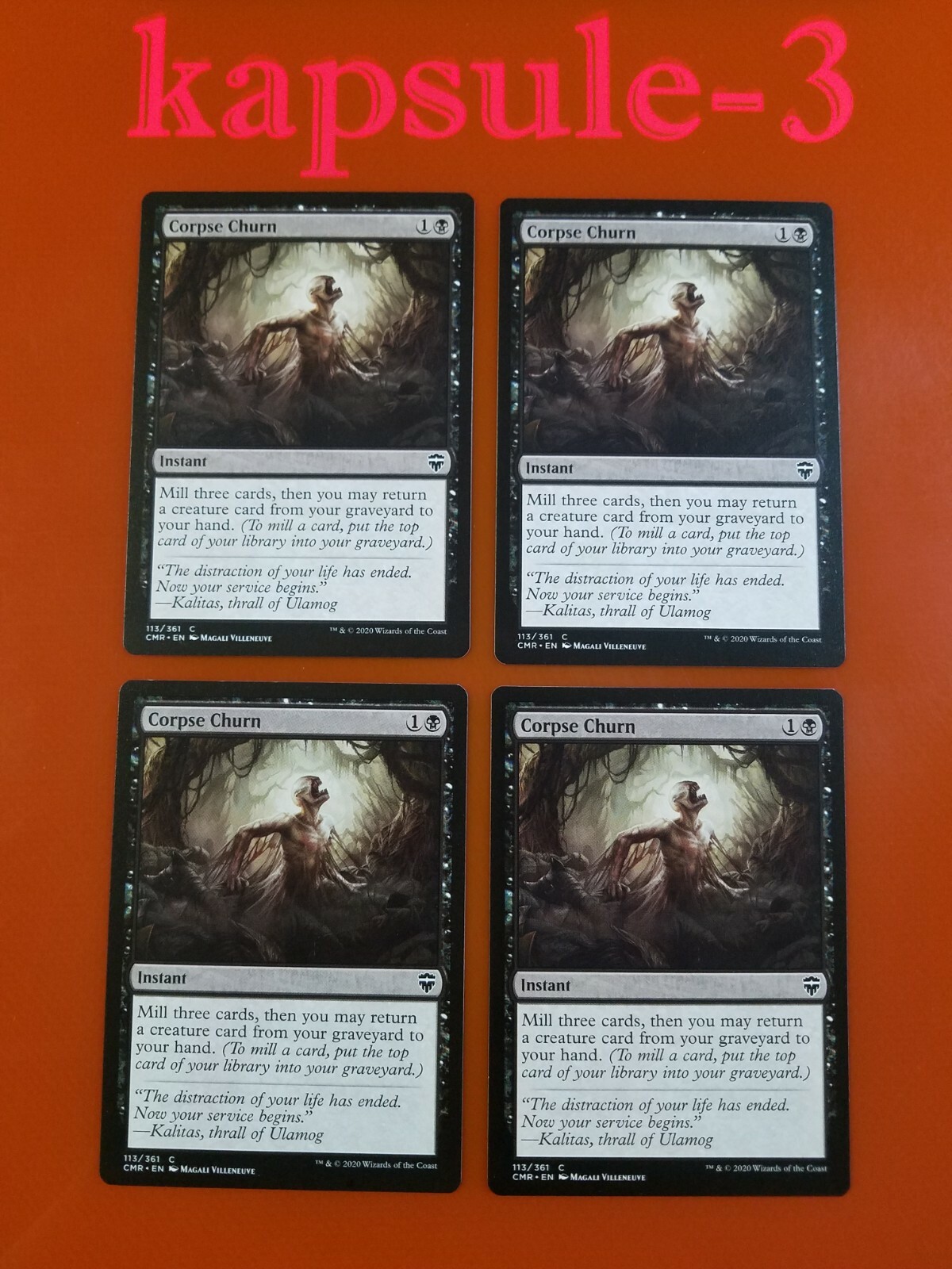 4x Corpse Churn | Commander Legends | MTG Magic Cards | eBay