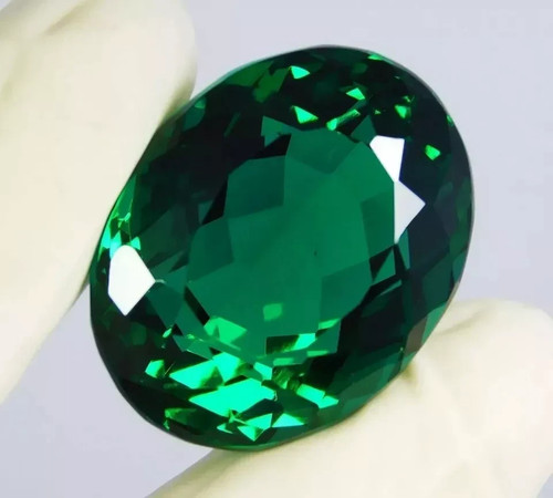 Natural Tsavorite Green Garnet Certified 120.50 Ct Oval Cut Loose ...