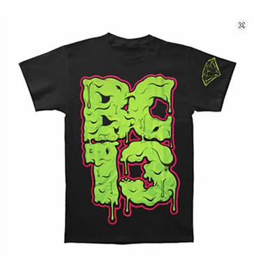 Brokencyde New Multi Size Option Tee Breathable Cotton Neon Slime TD617 ...