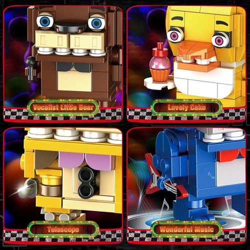 MOC Security Breach Character Five Nights at Freddy's(FANF) Building ...