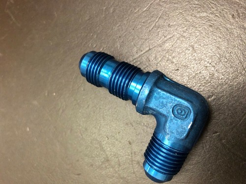 AN833-6D ELBOW ALUMINUM AN833 ELBOW, FLARED TUBE UNIVERSAL, 90º 2 PACK ...