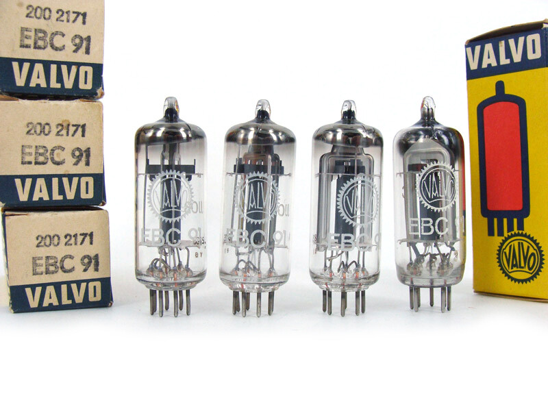 ONE EBC91/6AV6 VALVO NOS BRITISH Tube Röhre Lampe Valve Valvula 진공관 真空管 ...