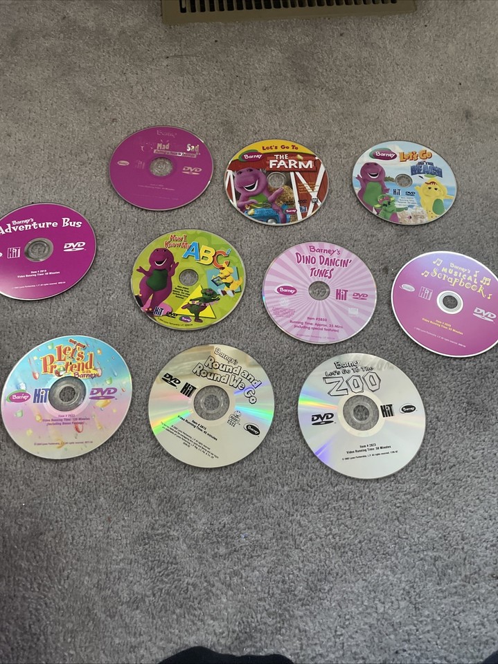 Barney DVD lot | eBay