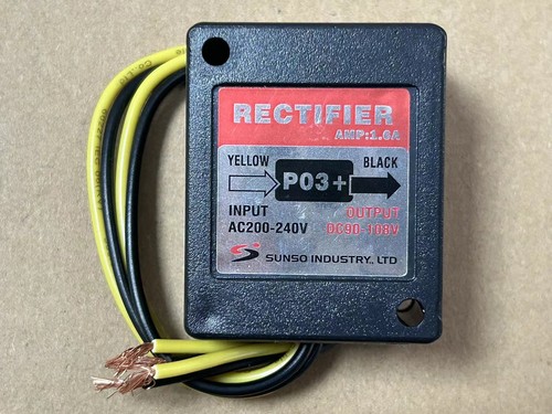 1PC Rectifier Motor Brake Device RECTIFIER P03+ AC200~240V DC90~108V 1 ...