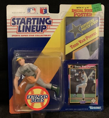 Todd Van Poppel | Starting Lineup | Sports Super Star Collectible ...