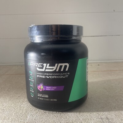 Supplement Science Pre JYM High-Performance Pre Workout Grape Candy 17. ...