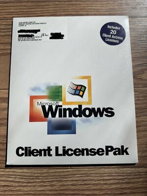 Microsoft Windows 2000 Server - 20 Client License Pak Only | eBay