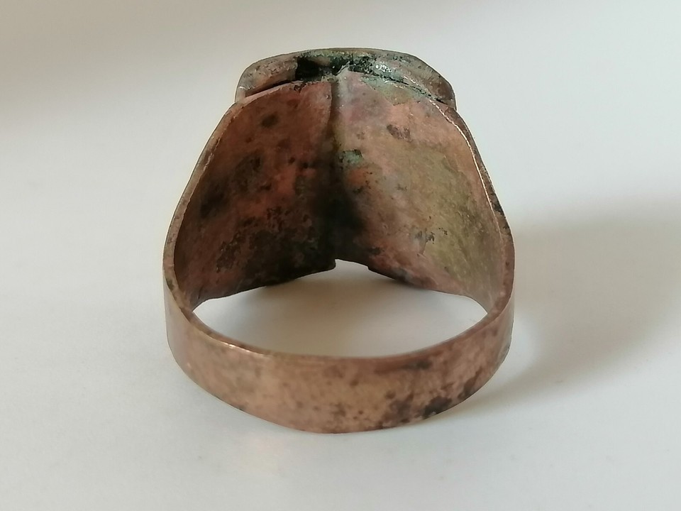 Very Rare Extremely Ancient Solid Ring Bronze Viking Artifact Authentic ...