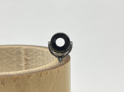 8mm Black Agate/Onyx Fly Rod Stripping Guide / Dark Nickel Silver Frame ...
