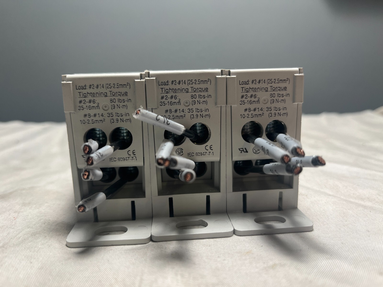 LOT OF 3 Weidmuller WPDB 70/35 1-4 Power Distribution Box. | eBay