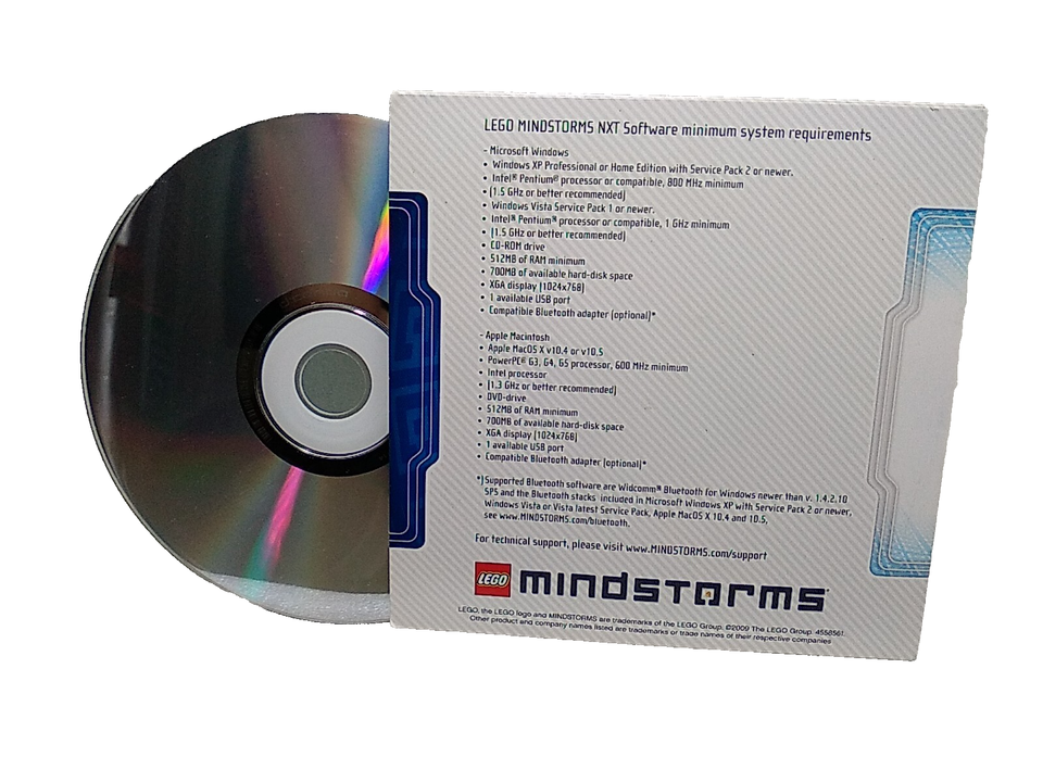 Lego Mindstorms NXT 2.0 8547 Disc (Disc & Cover Only) | eBay