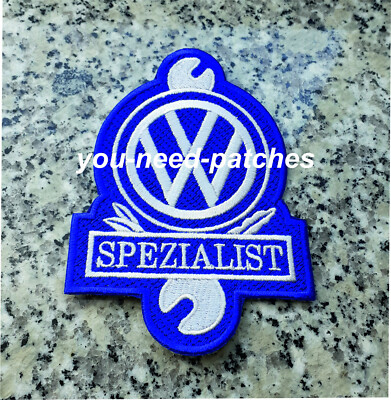 VW Volkwagen Spezialist Patch German Car Auto Jersey Auto Tuning Racing ...
