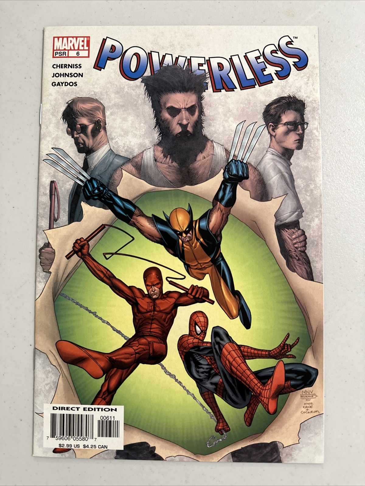 Powerless #6 Marvel Comics HIGH GRADE COMBINE S&H | eBay