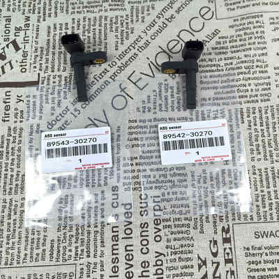 OEM Front LH & RH ABS Wheel Speed Sensor For 2007-2013 Lexus IS250 Only ...