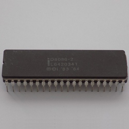 1PCS MICROPROCESSOR IC INTEL/AMD CDIP-40 D8086-2 D80862 | eBay