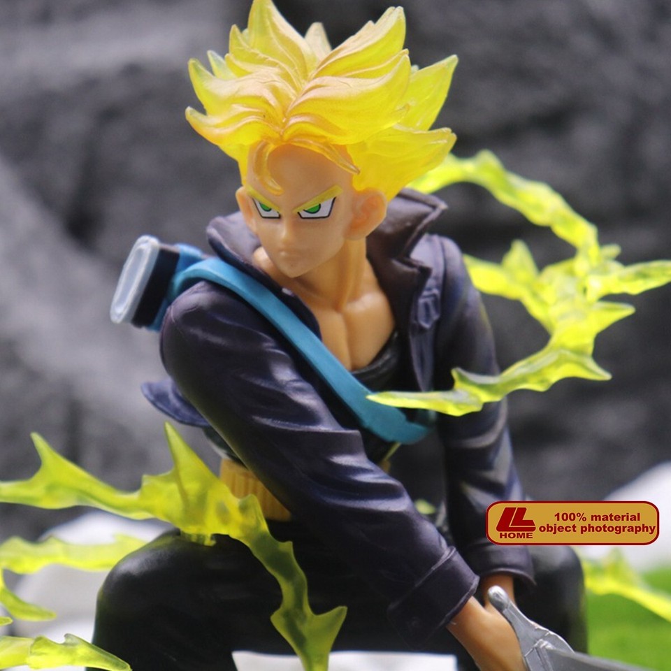 Anime Dragon Ball Z SUPER SAIYAN Trunks Battle Damage Ver. Figure Toy ...
