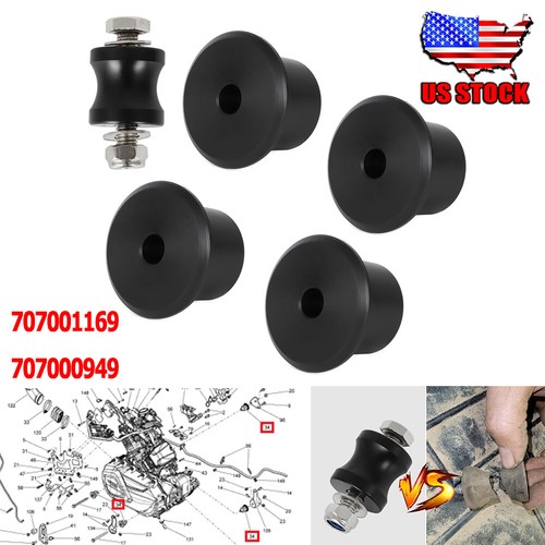 Solid Motor Mounts Kit For Can-Am Maverick Defender Outlander 707001169 ...