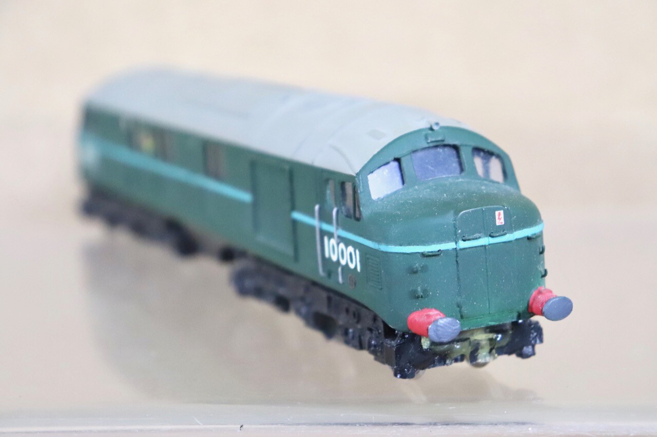 SILVER FOX MODELS MAINLINE REPAIR RE PAINTED BR CLASS 16 DIESEL LOCO ...