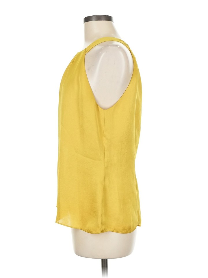 Violet & Claire Women Yellow Sleeveless Blouse M | eBay