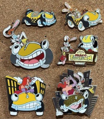 Benny The Cab - Roger & Jessica Rabbit - Who Framed Roger Rabbit Pin ...