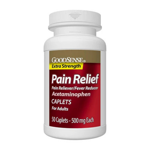 Extra Strength Pain Relief 500 mg 50 Caplets By Good Sense | eBay