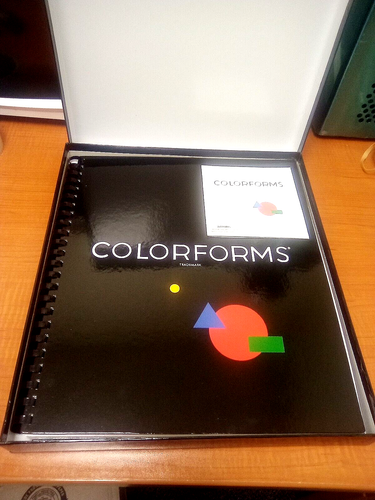 Colorforms Set designed by Kislevitz FAO Schwartz Shapes Abstract Box ...