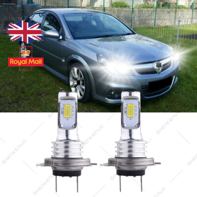 For VAUXHALL VECTRA C - 2X LED Headlights Bulbs H7 Conversion Kit 6000K ...