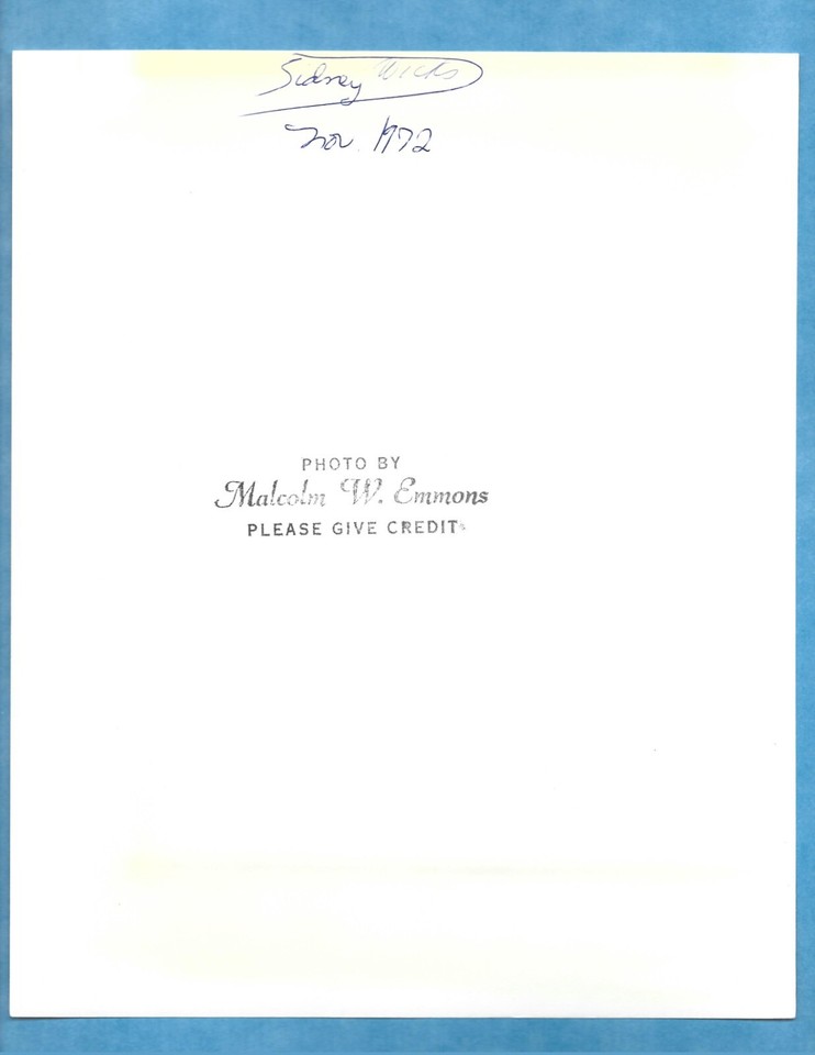 Portland Trail Blazers Sidney Wicks 1972 Malcom Emmons Press Photo | eBay